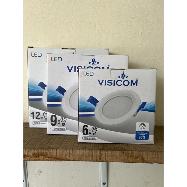 Jual Lampu LED Downlight VISICOM | Shopee Indonesia