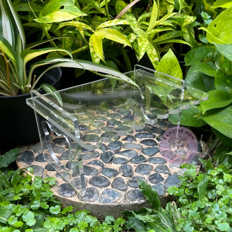 Jual Platform Hamster Akrilik Tekuk | Meja Hamster Tahan Air | Figure ...