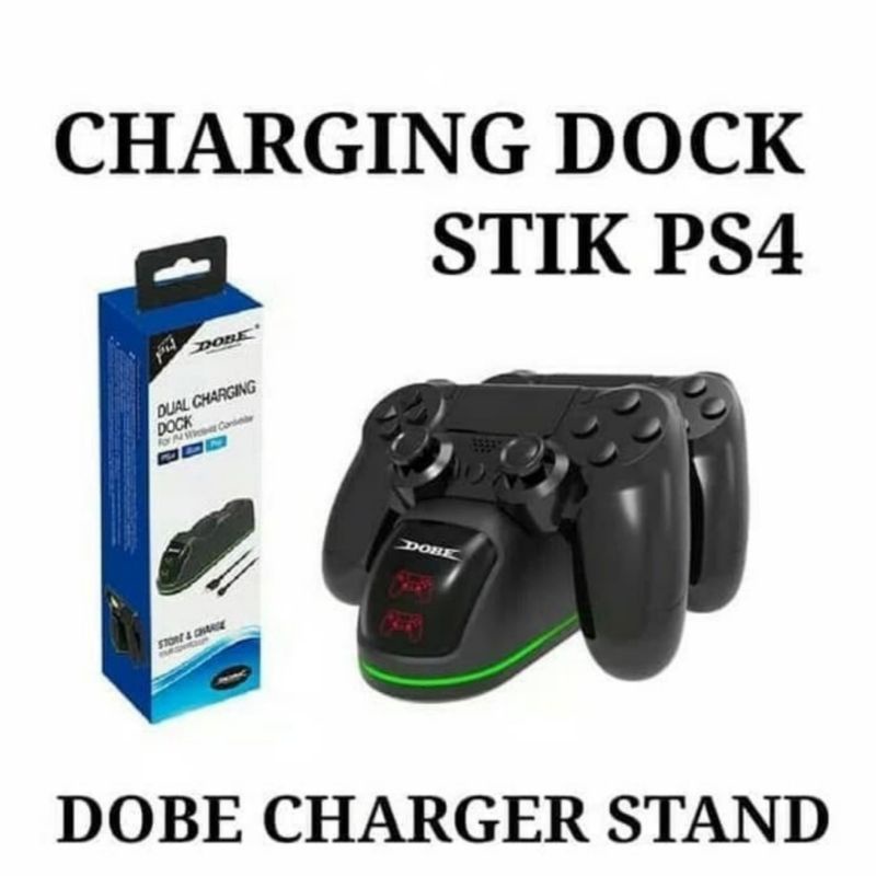 Jual DOBE CHARGING DOCK USB STIK PS4 CHARGER STIK STICK PS4 LED ...