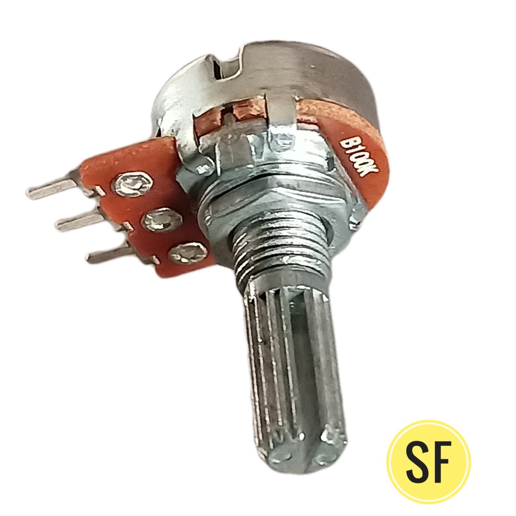 Jual Potensio Potensiometer 100K Mono A Plus | Shopee Indonesia