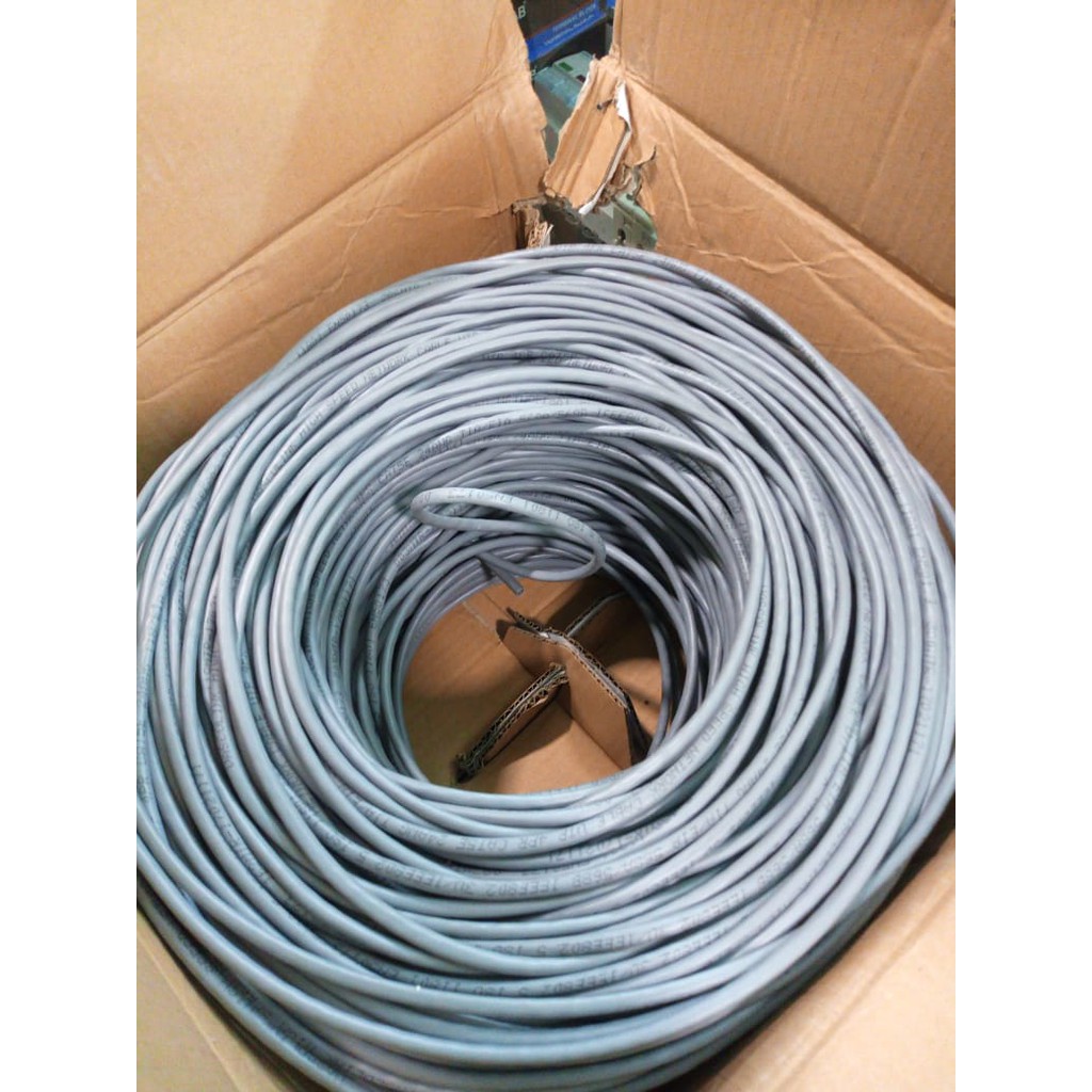 Jual Kabel Data / Kabel UTP Cat 5 / Cat5e Vascolink Meteran | Shopee ...