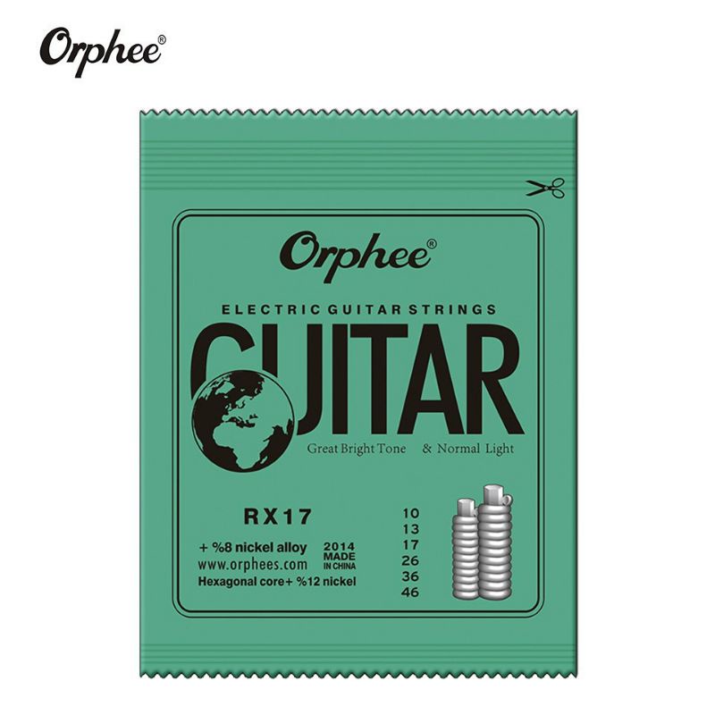 Jual Senar Gitar Orphee Elektril 010- RX17 Original Satu Set | Shopee ...