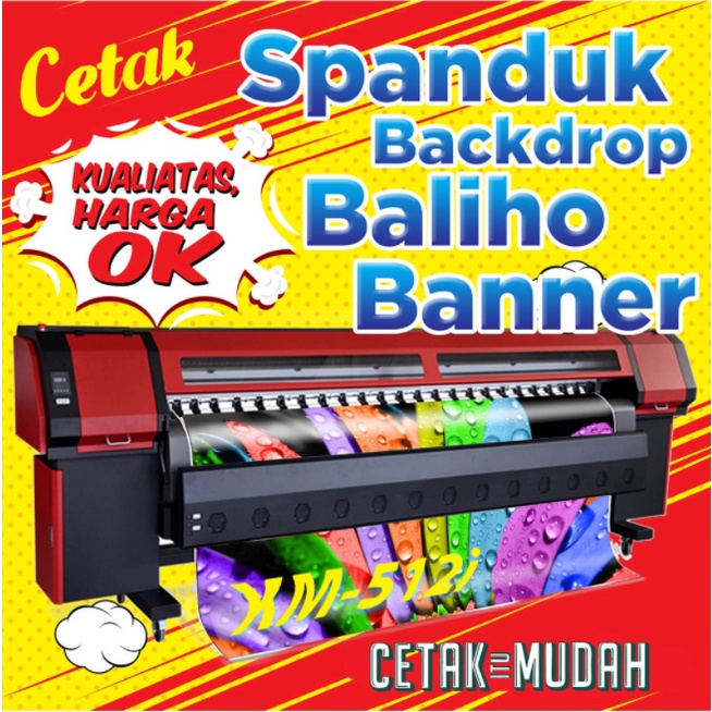 Jual CETAK SPANDUK CUSTOM DESAIN/SPANDUK CEPAT 1 HARI | Shopee Indonesia