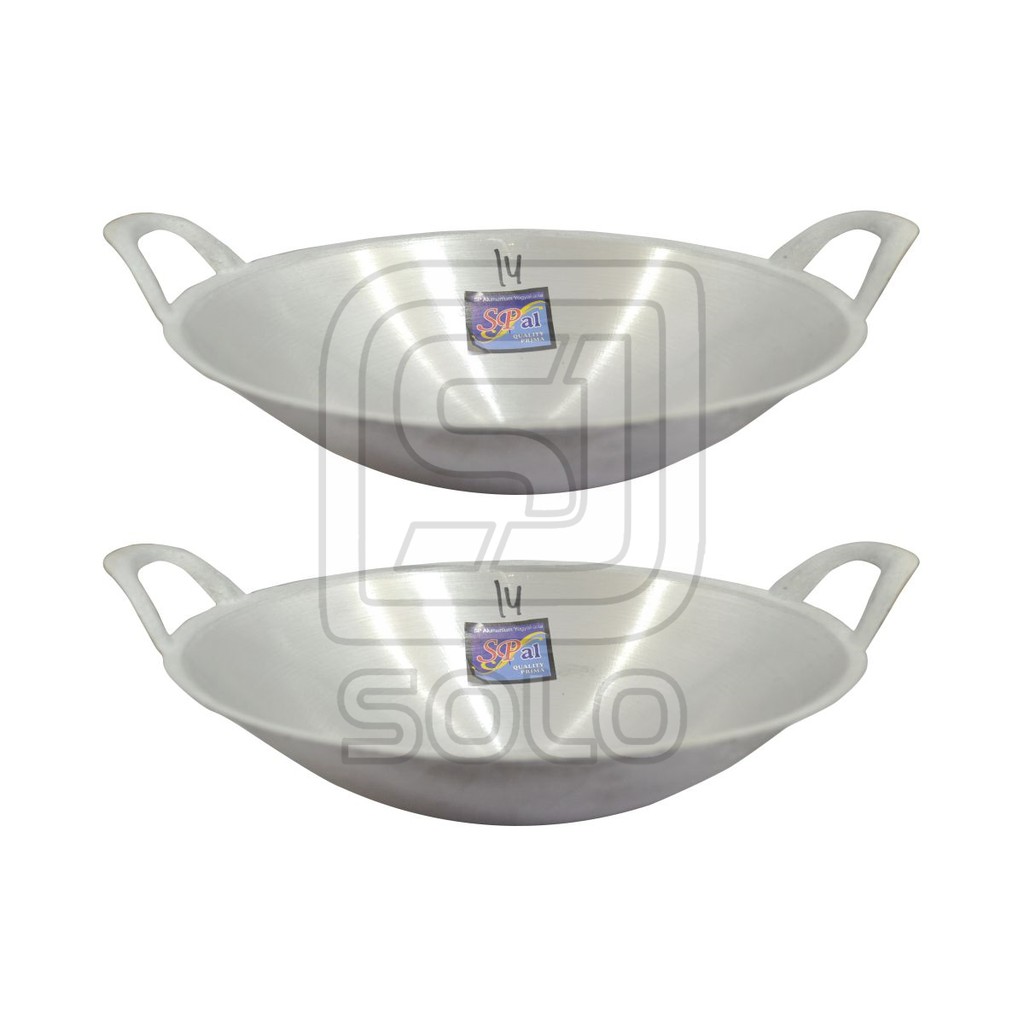 Jual Peralatan Masak Wajan Kuali Super SP AL 14 Alumunium Penggorengan ...