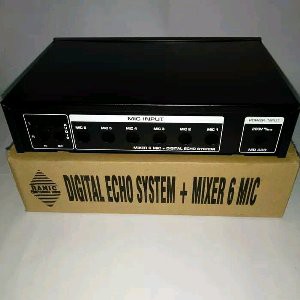 Jual Box dan Kit DIGITAL ECHO SYSTEM plus MIXER 6 MIC | Shopee Indonesia