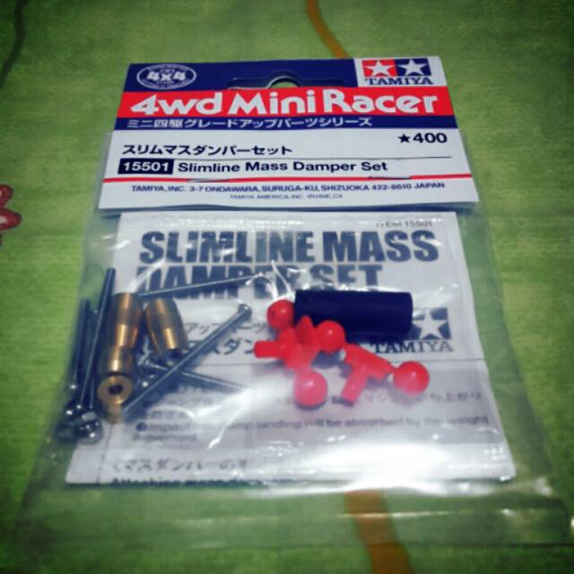 Jual Tamiya DAMPER Slimline Mass Damper Set # 15501 | Shopee Indonesia