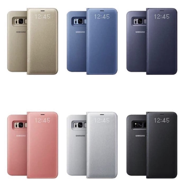Jual Samsung A8 2015 Led View Case Cover Handphone Flip Case Handphone ...