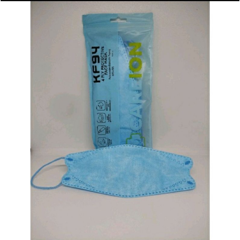 Jual MASKER KF94 CAREION 4PLY ISI 10LEMBAR | Shopee Indonesia