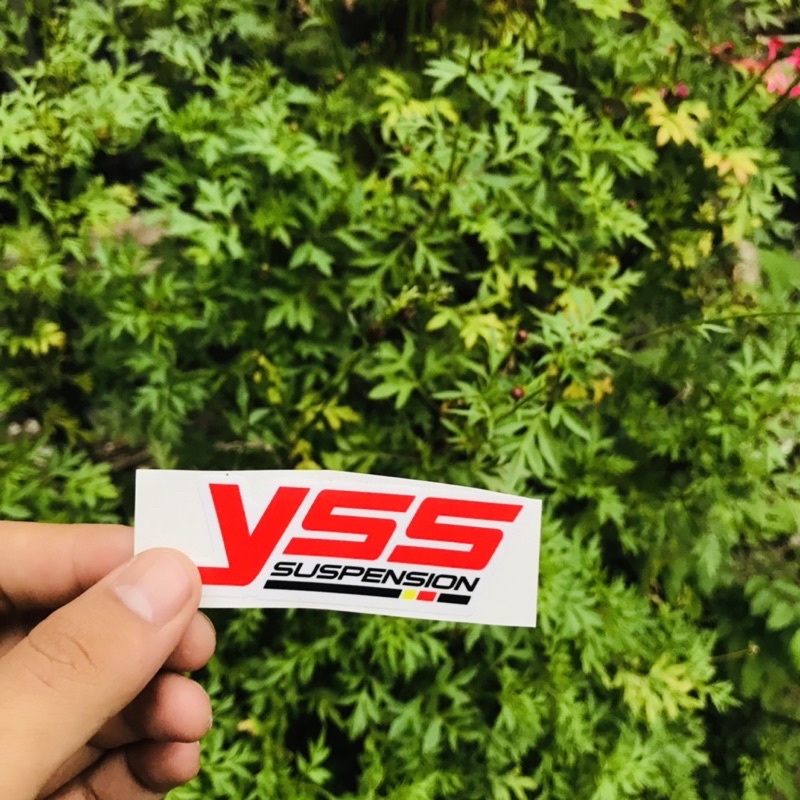 Jual STICKER YSS ANTI AIR LAMINASI GLOSY | Shopee Indonesia
