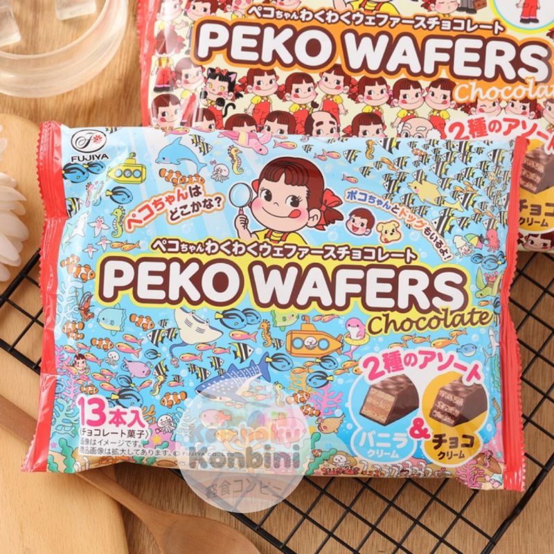 Jual Fujiya Peko Wafer / wafer impor / wafer jepang / snack jepang ...
