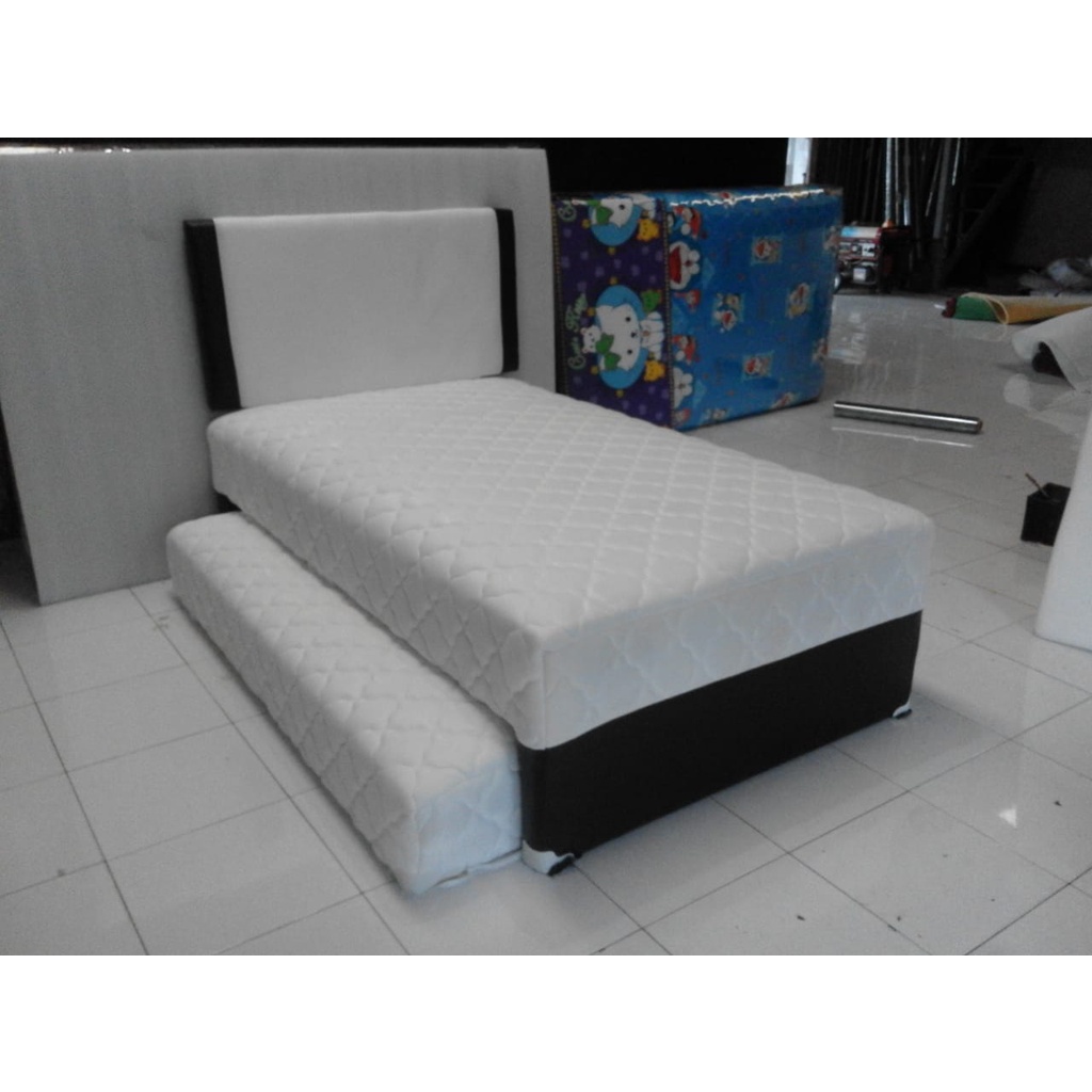 Jual twin bed sorong 2 in 1 spring bed single susun 120 x 200 no 3 ...