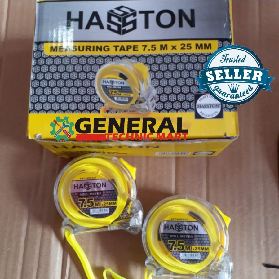 Jual PROHEX HASSTON meteran 7,5mtr x 25mm | Shopee Indonesia