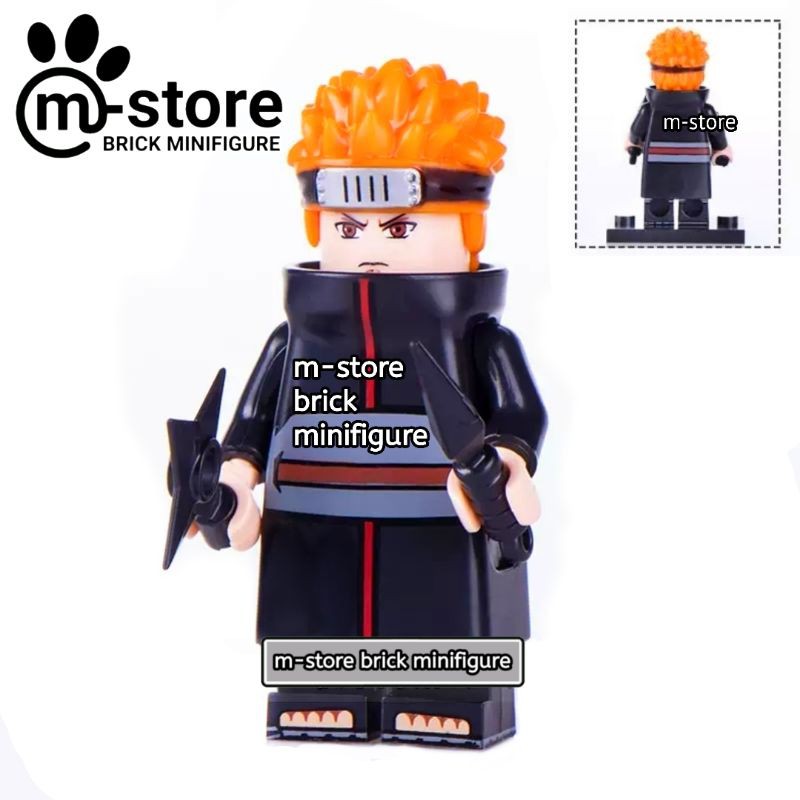 Jual brick naruto yahiko mini toy figure | Shopee Indonesia