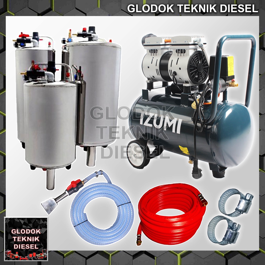 Jual Paket Mesin Cuci Salju Snow Wash + Kompresor Portable STEAM MOTOR MOBIL SALJU SNOW WASH ...