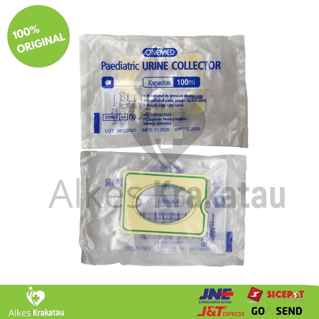 Jual Pediatric Urine Collector Onemed / Urine Bag Bayi / Kantong Urin ...