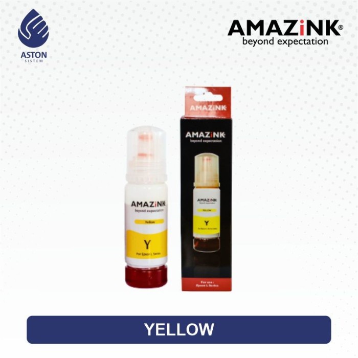 Jual Tinta Printer Amazink Epson L Series 003 | CMYK | Shopee Indonesia