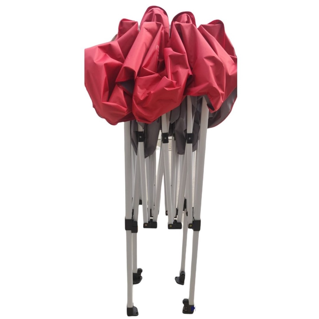 Jual Tenda Lipat Besi Putih 1,2mm Ukuran 2x3 + Atap Tebal Outdoor Tenda ...