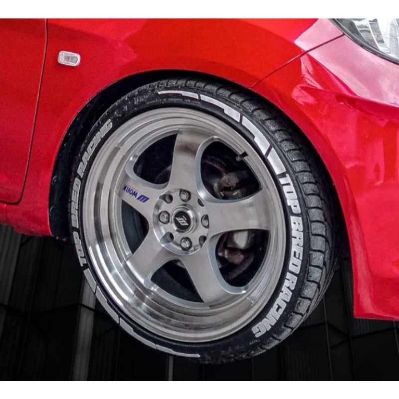 Jual Tire Bomb Mobil / Sticker Ban Mobil / Font Ban Mobil Custom ...