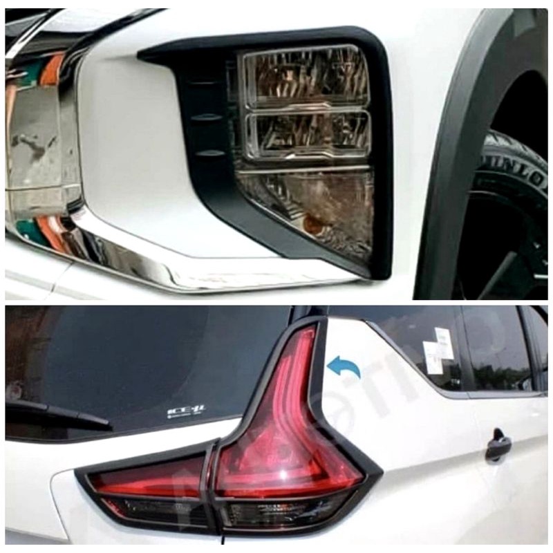 Jual XPANDER EXPANDER CROSS 2019 2020 2021 PAKET GARNISH LAMPU DEPAN ...