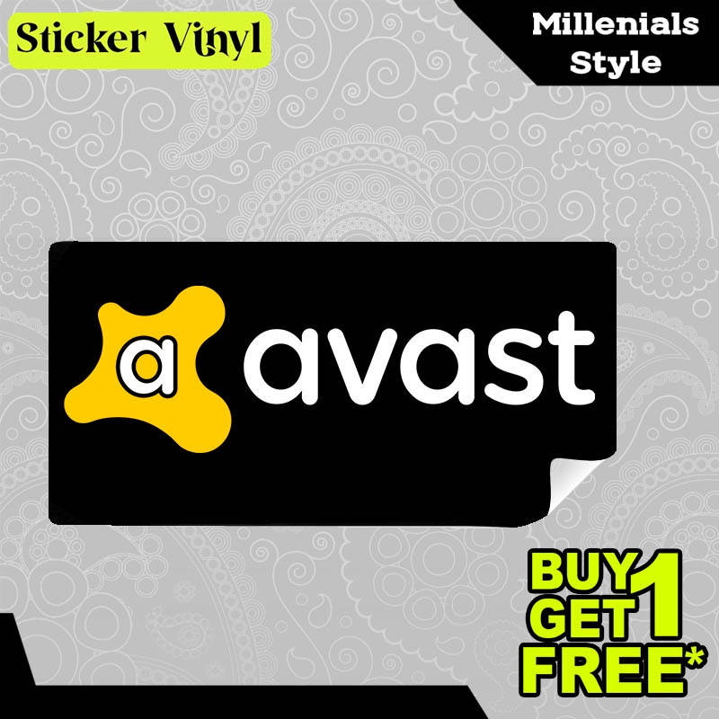 Jual Stiker Sticker Avast Logo Antivirus Terbaik Indonesia Gambar Unik ...