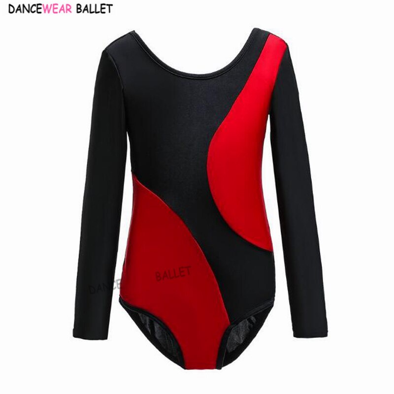 Jual PreOrder Artistic Gymnastics Unitard Girls Long Sleeve Dance ...