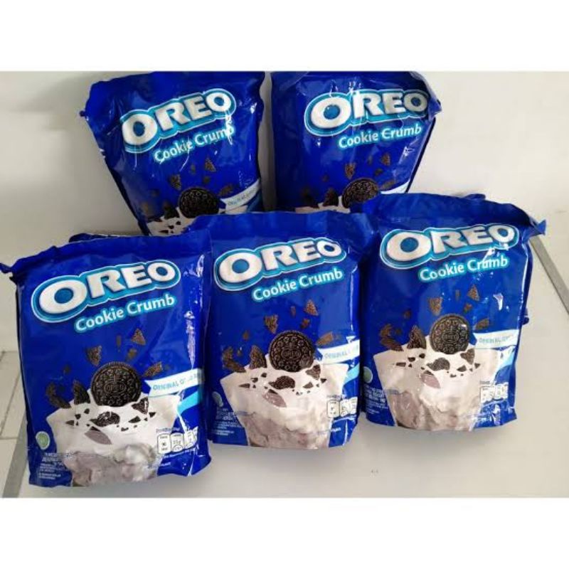 Jual Oreo Crumb Cookies and Cream share - 500g | Shopee Indonesia