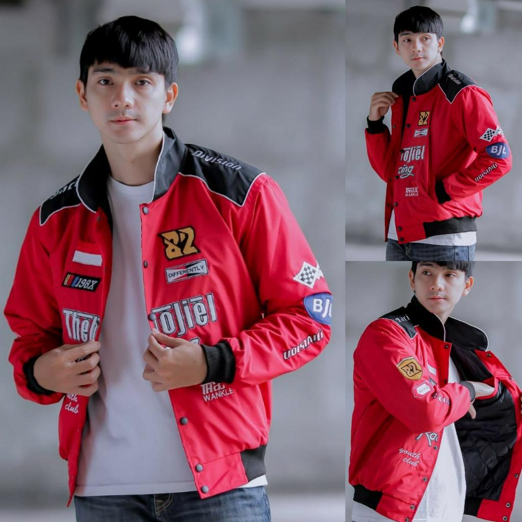 Jual NASCAR JACKET RACING HITAM PUTIH - JACKET TURING -JACKET MOTOR ...