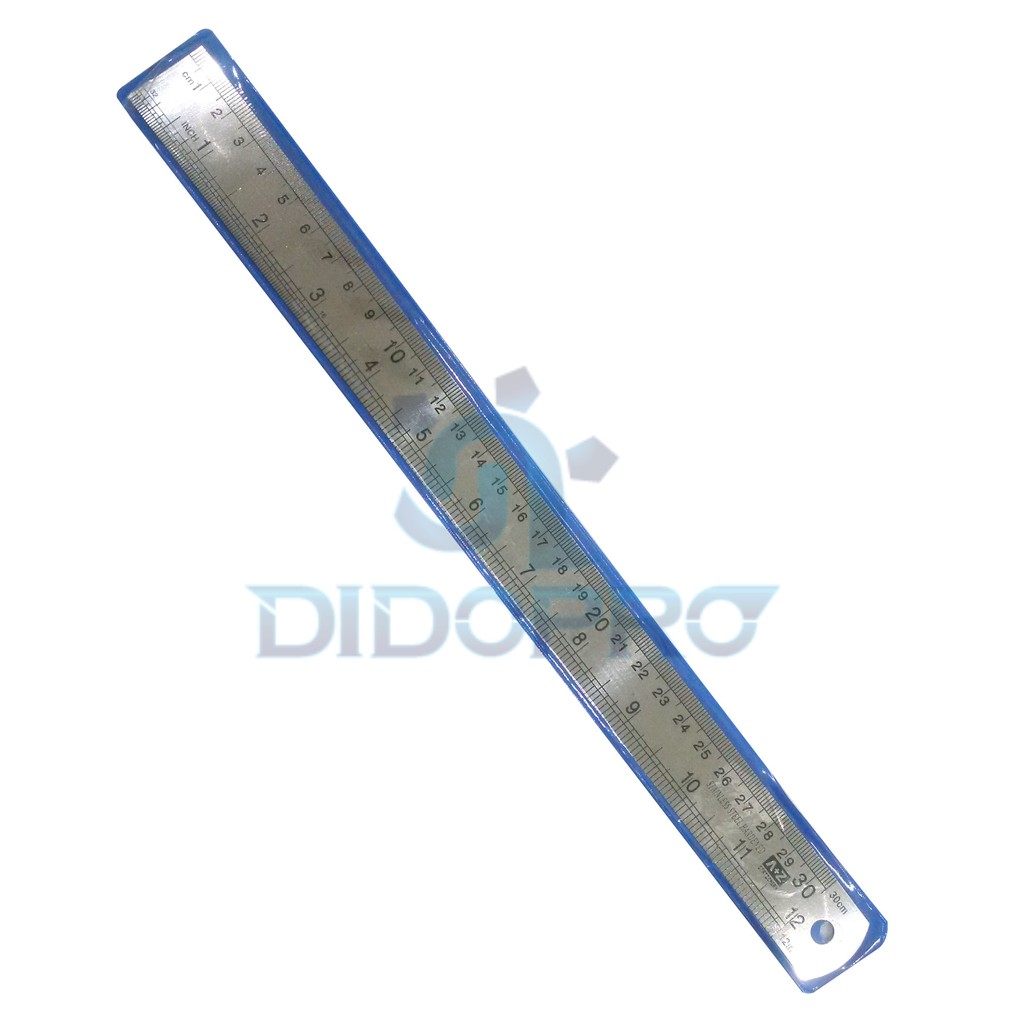 Jual Penggaris Besi / Penggaris Stainless Steel 30cm | Shopee Indonesia