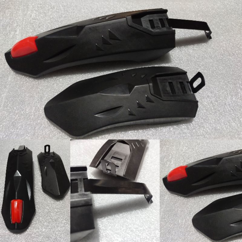 Jual Spakbor/ slebor / mudguard sepeda BMX 12 16 18 + Lampu | Shopee ...