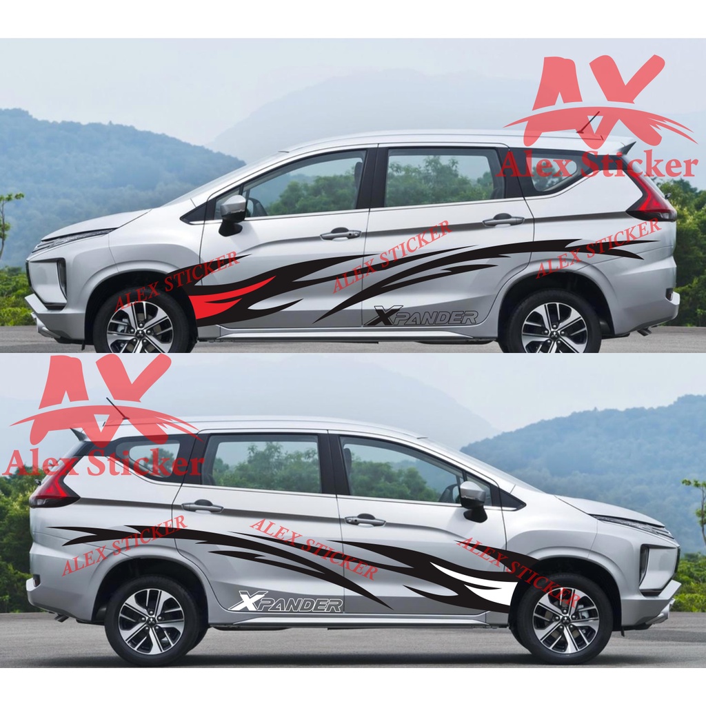 Jual STIKER CUTING STICKER MOBIL MITSUBISHI EXPANDER PAJERO FORTUNER ...