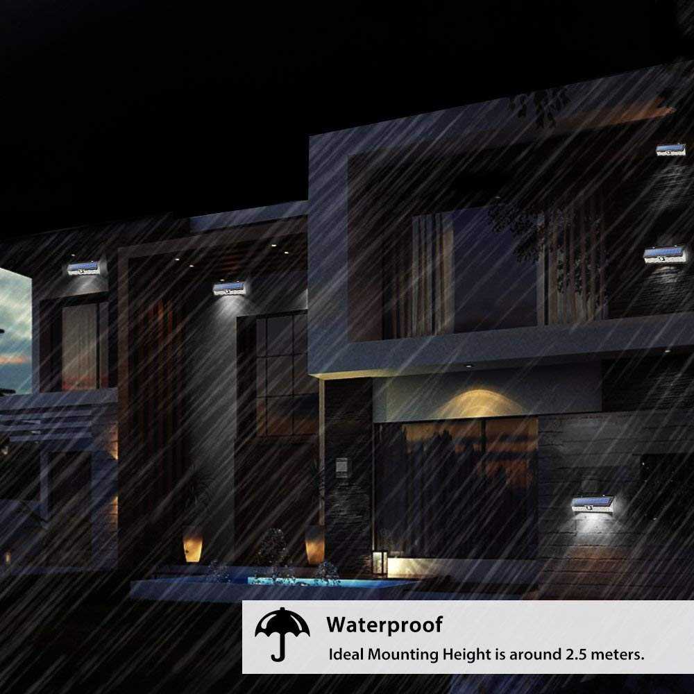 Jual Lampu Solar Panel Sensor Gerak Outdoor 90 LED 2835 - LF-1630 ...