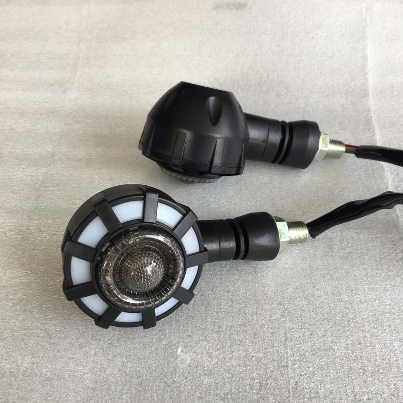 Jual Lampu Sein Sen Bulat DC-12VOlT Universal Semuah Motor Sen LED ...