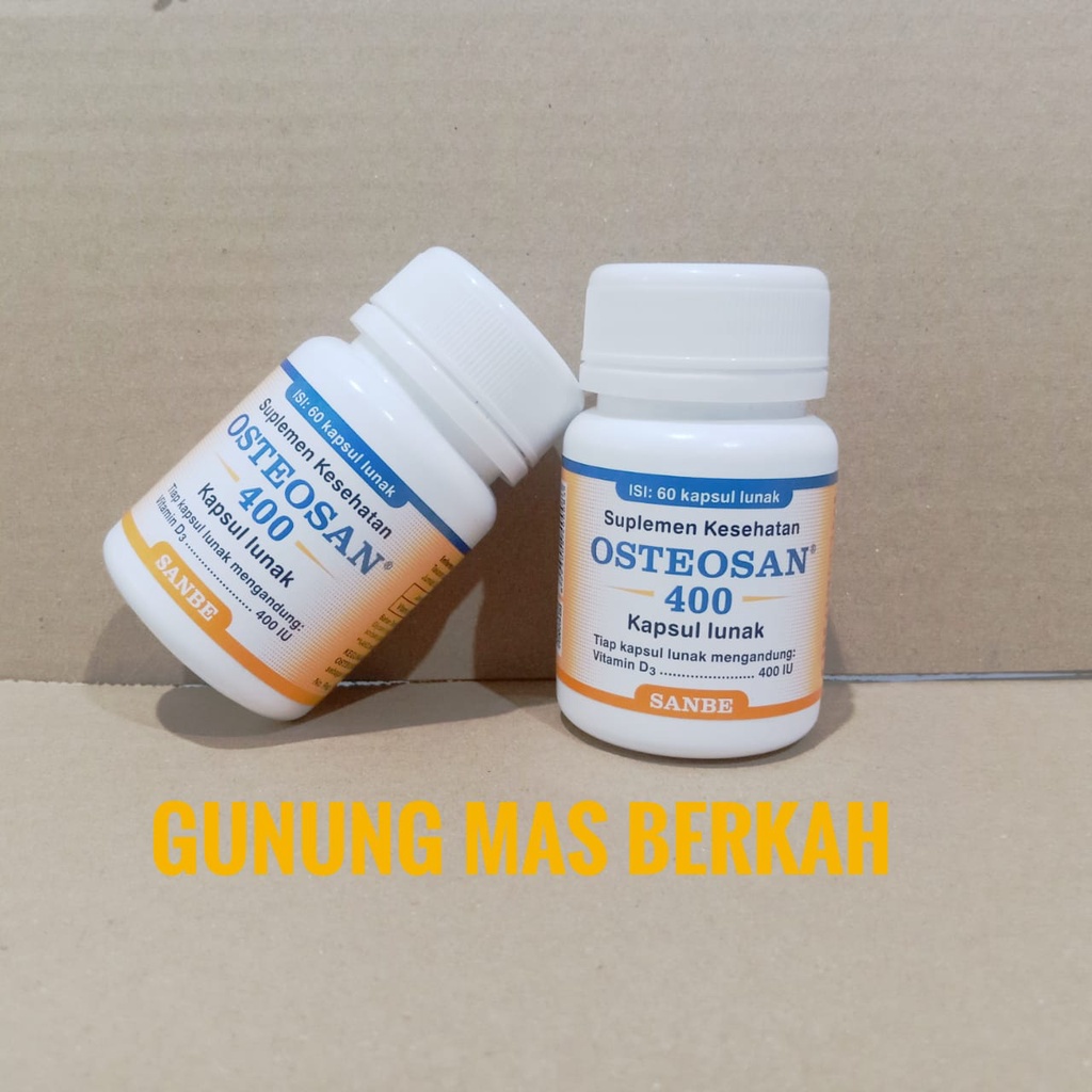 Jual OSTEOSAN Osteosan osteosan 400iu - Vitamin d3 400iu | Shopee Indonesia