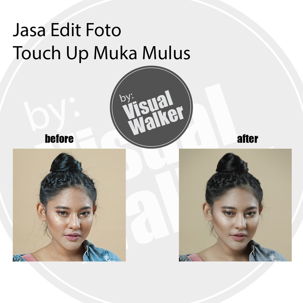 Jual jasa edit foto touch up / muka jadi mulus / edit foto clean ...