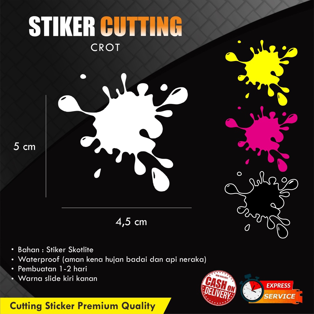 Jual Stiker CROT / CIPRATAN AIR / Cutting sticker / stiker mobil motor ...