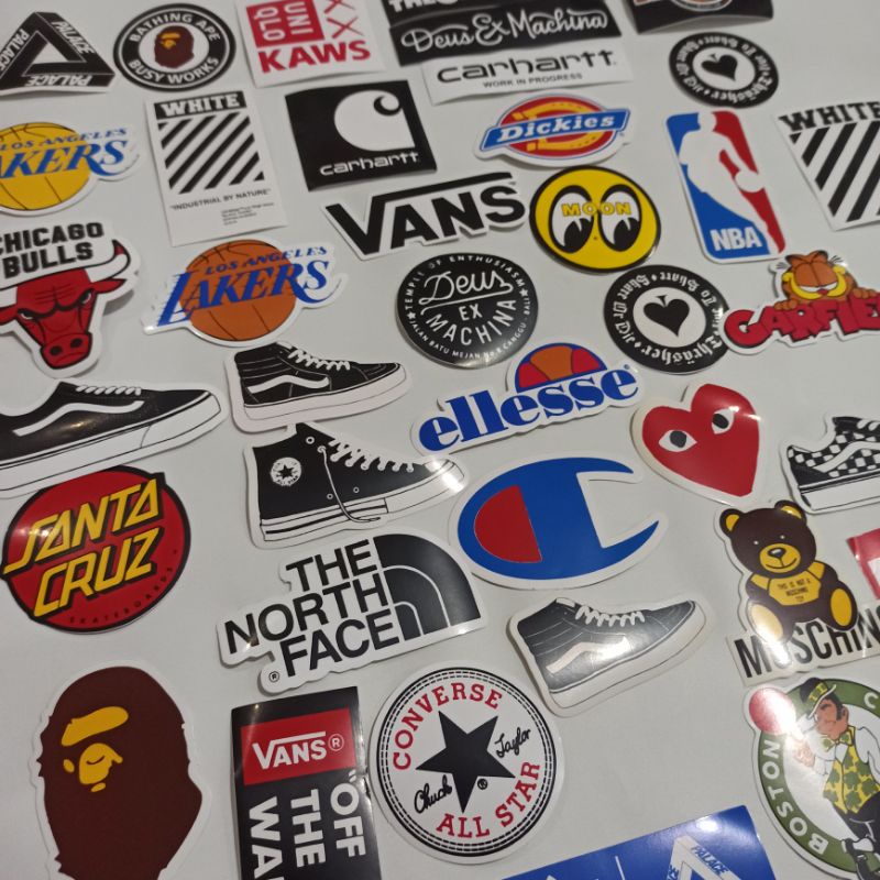 Jual STIKER DISTRO BRAND/ STIKER CLOTHING HYPEBEAST BEST QUALITY ...
