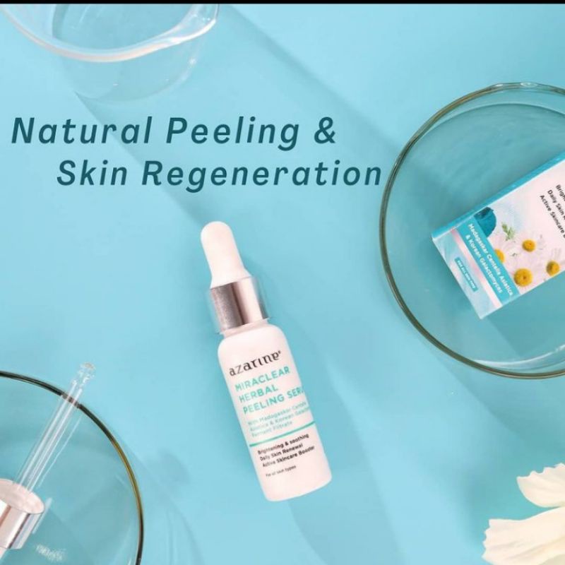 Jual AZARINE Miraclear Herbal Peeling Serum 20ml | Shopee Indonesia