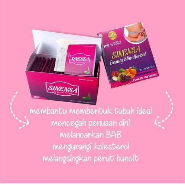 Jual Sinensa tea + kapsul | Shopee Indonesia