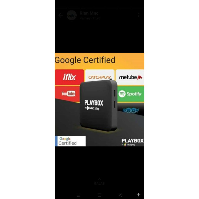 Jual Playbox Android TV by MNC | Shopee Indonesia