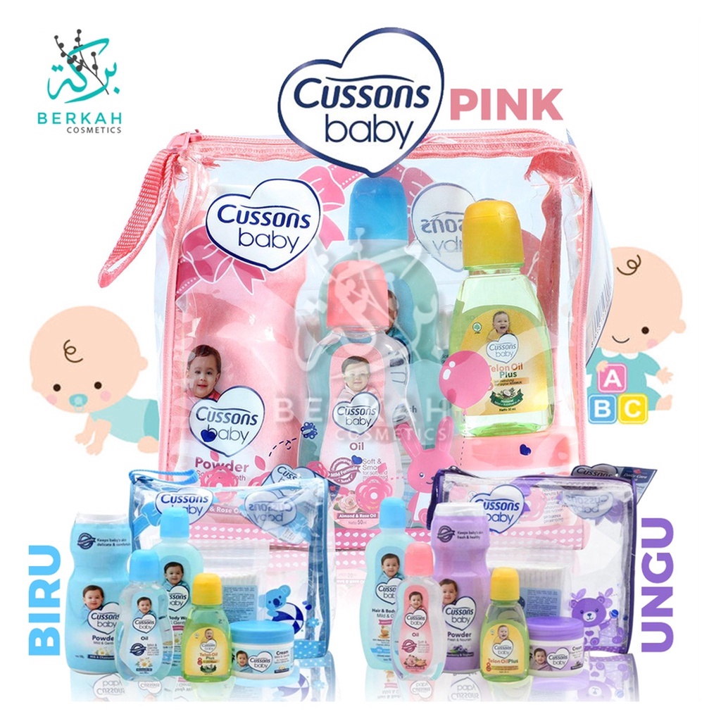 Jual Cussons Set Medium Bag (Kemasan Baru) | Shopee Indonesia