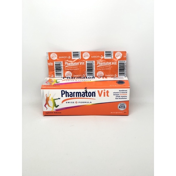 Jual Pharmaton Vit Kaplet Kombinasi Vitamin Dan Mineral Dengan Selenium ...
