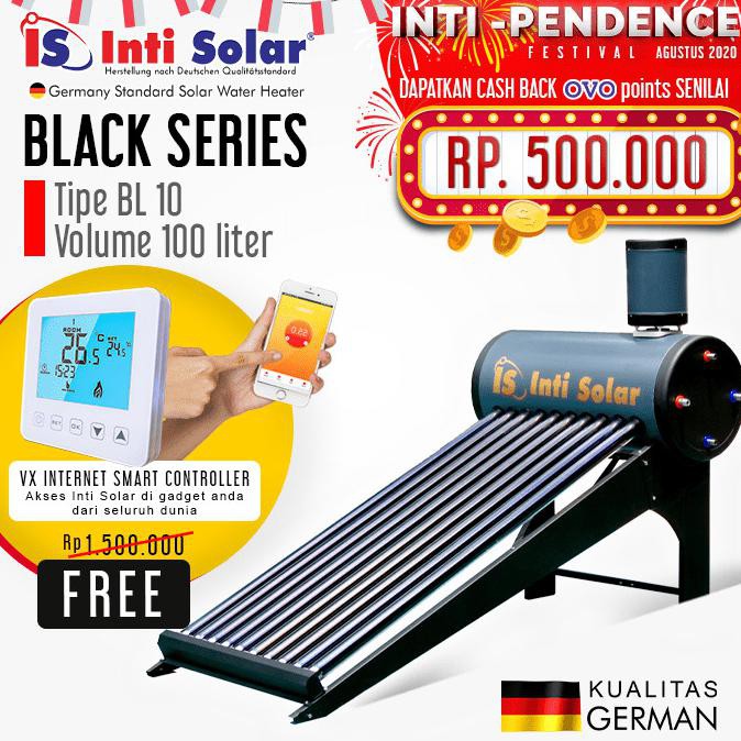 Jual PEMANAS AIR MATAHARI INTISOLAR 100 LITER INTI SOLAR WATER HEATER ...