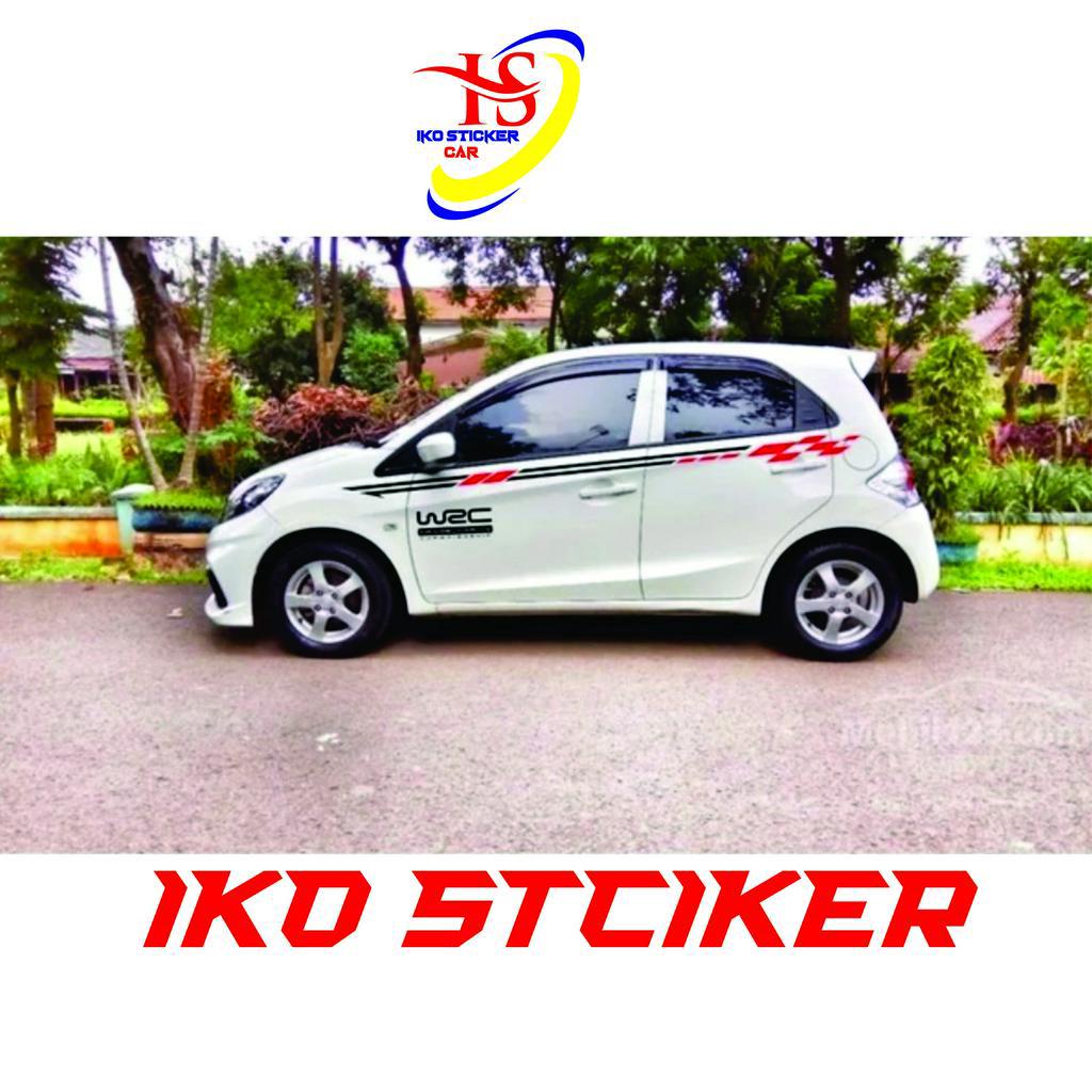 Jual Striping Brio Cutting Stiker Honda Brio Stiker Brio Stiker Wrc ...