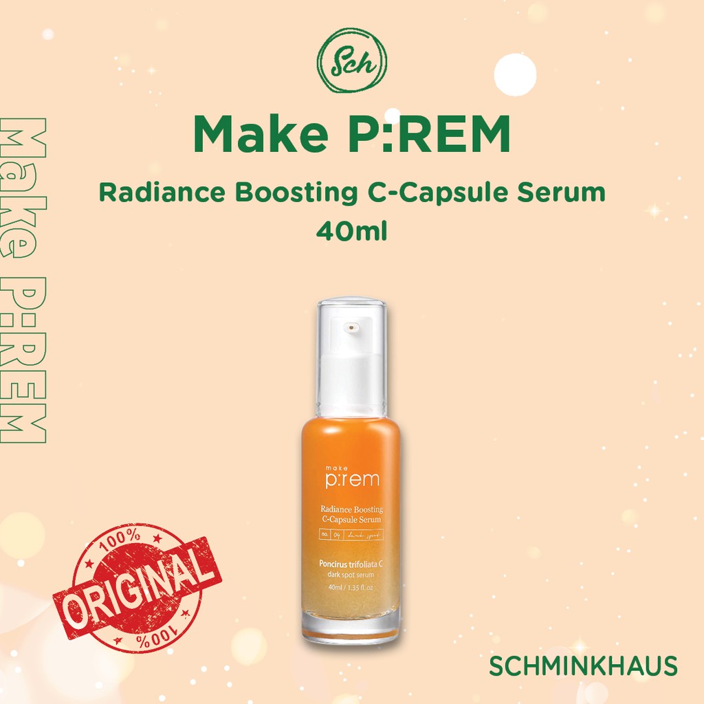 Jual Makeprem / Makep:rem / Make prem Radiance Boosting C-Capsule Serum 40ml (EXP.2023.April.13 ...
