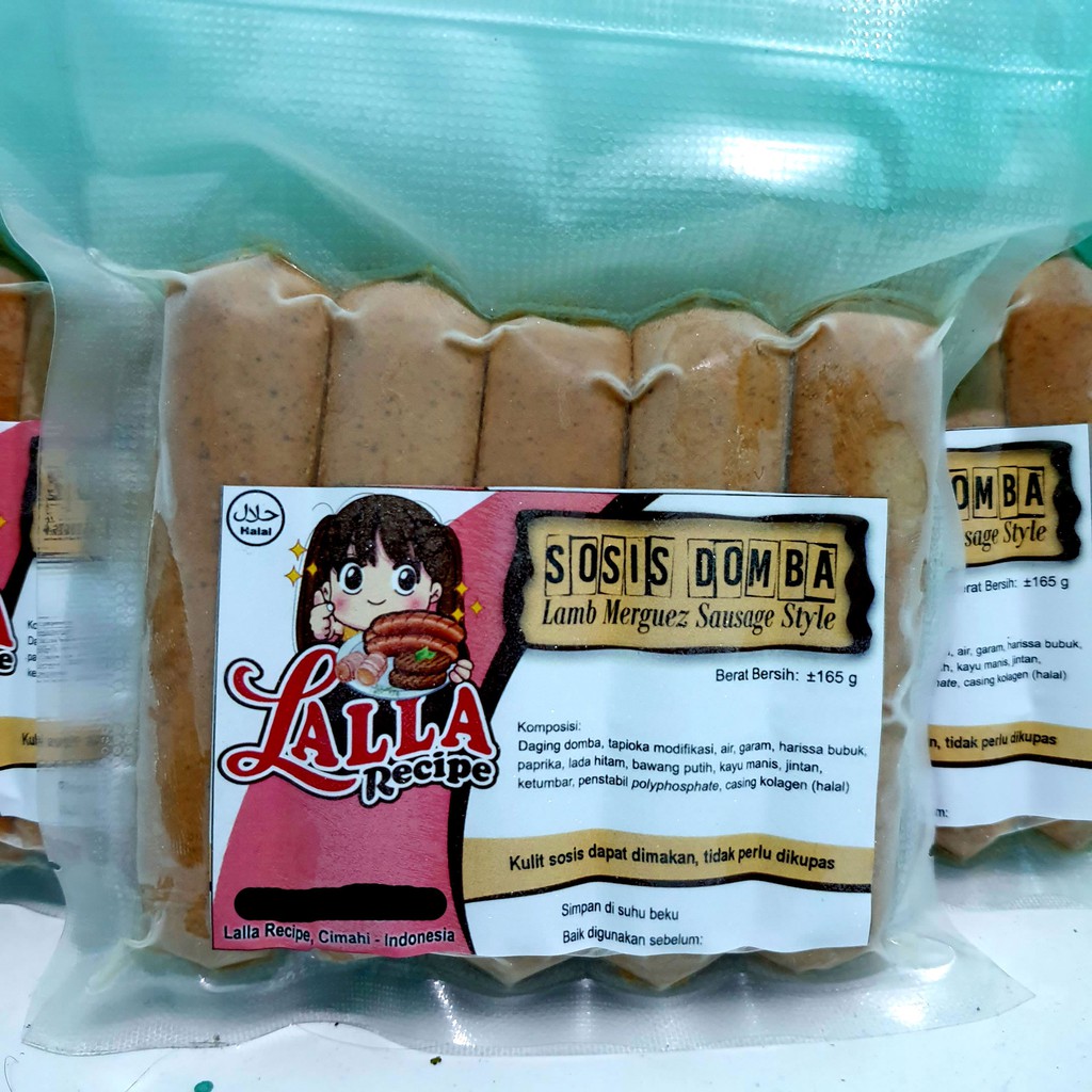 Jual Sosis Domba Homemade Lamb Merguez Frozen / Sosis Kambing Frozen ...