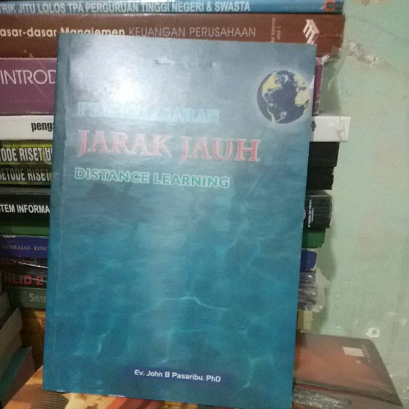 Jual buku baru pembelajaran jarak jauh distensi learning pengarang EF John b Pasaribu | Shopee ...