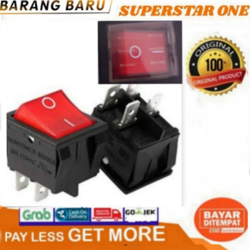 Jual Switch saklar box pompa satelit switch power switch saklar control ...