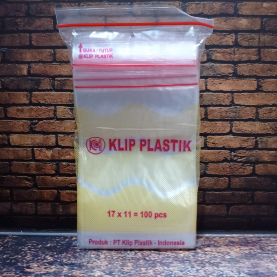 Jual klip plastik bening size 11x17 1pack isi 100lembar | Shopee Indonesia