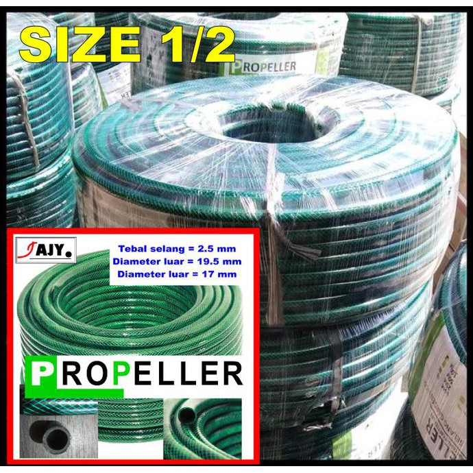 Jual SELANG AIR BENANG 1/2 INCH ANTI LUMUT @100 METER I Selang Air ...