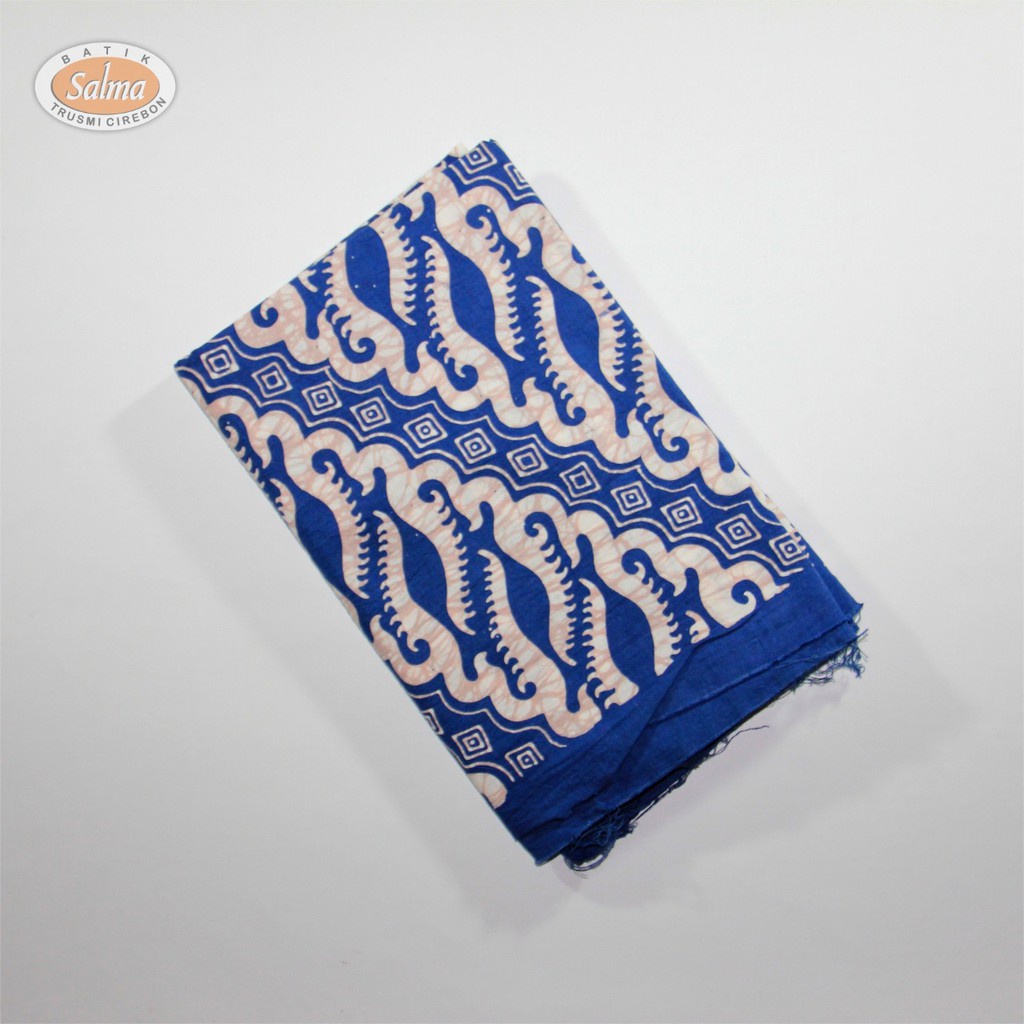 Jual BATIK SALMA Kain Batik Katun Indigo ukuran 2 meter | Shopee Indonesia